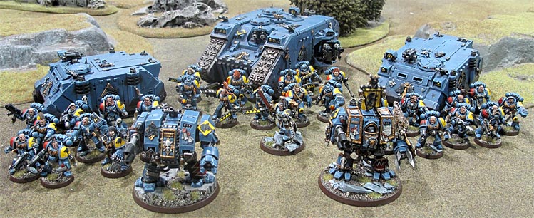 Wolf Claw Strike Force Tactics Part 2: The Ironwolves