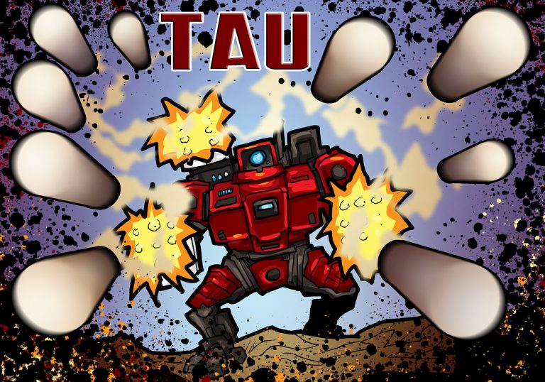 T’au Unit Review [FW] – Heavy Support: XV107 R’varna Battlesuit