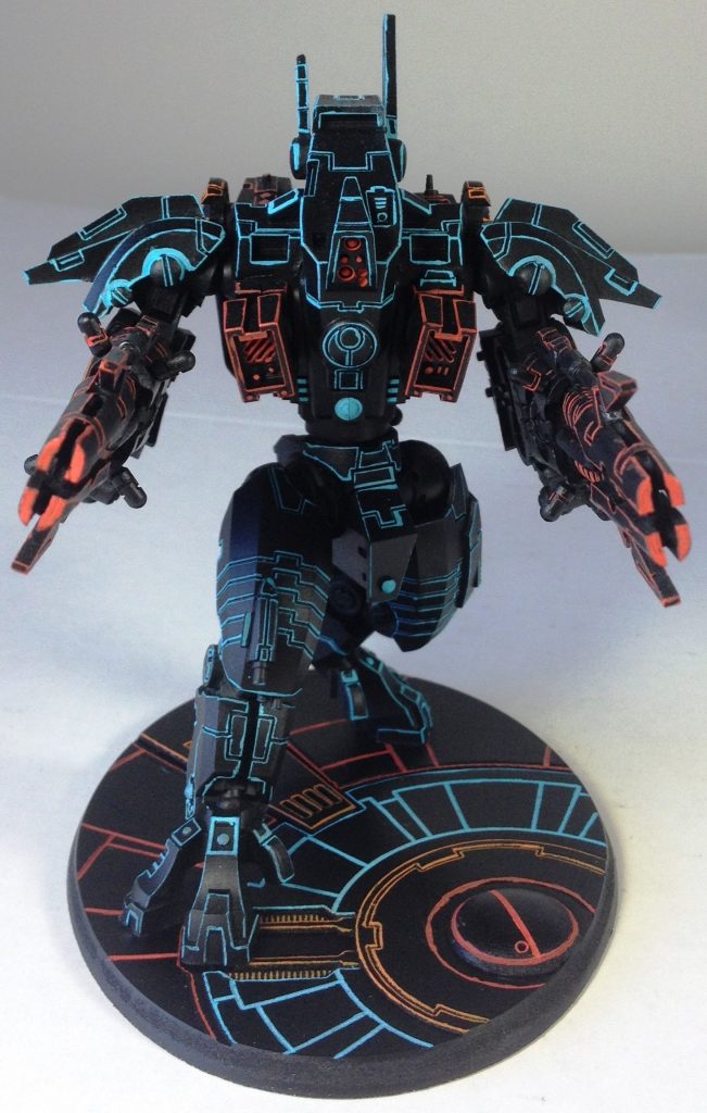 Tau Codex Review: Heavy Support: XV107 R’varna battlesuit