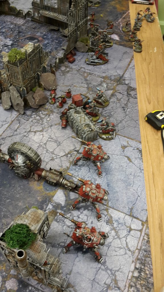 Battle Report- 1850 pts Deathwatch vs Adeptus Mechanicus/Skitarii