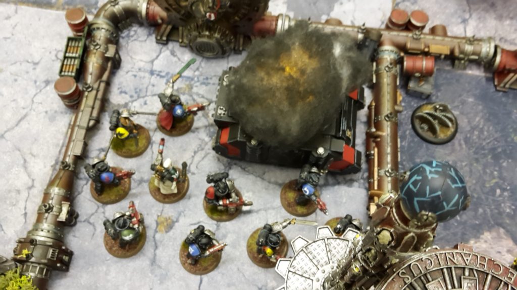 Battle Report- 1850 pts Deathwatch vs Adeptus Mechanicus/Skitarii