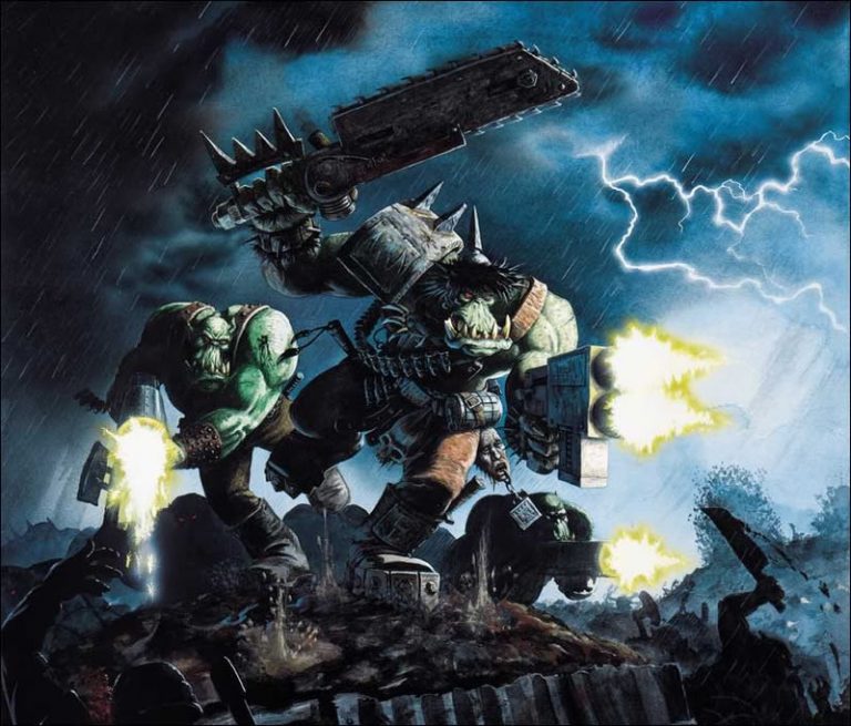 It Ain’t Easy Being Green- The Evolution of Orks in 40k