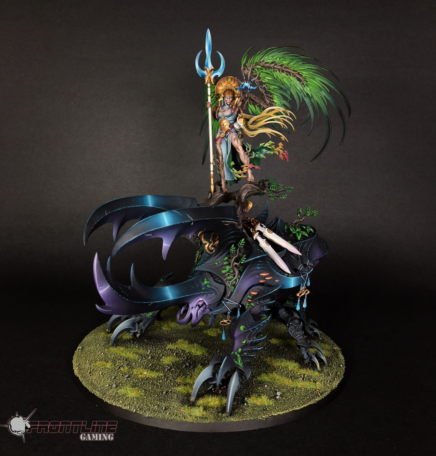 Recently Completed Commission: Alarielle the Everqueen