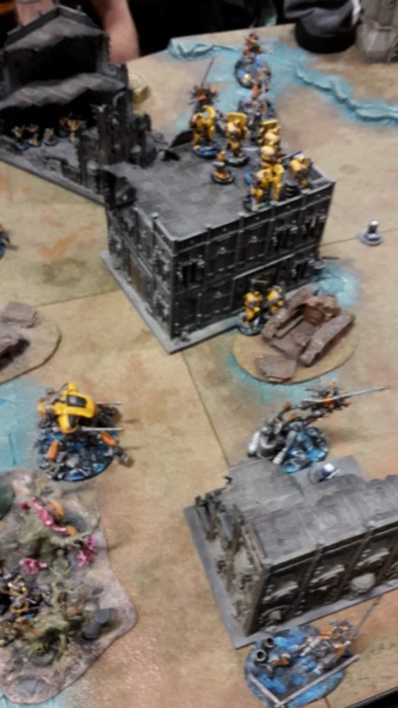 Warhammer World GT: Battle Report 1- Deathwatch/AM vs AM/Adeptus ...