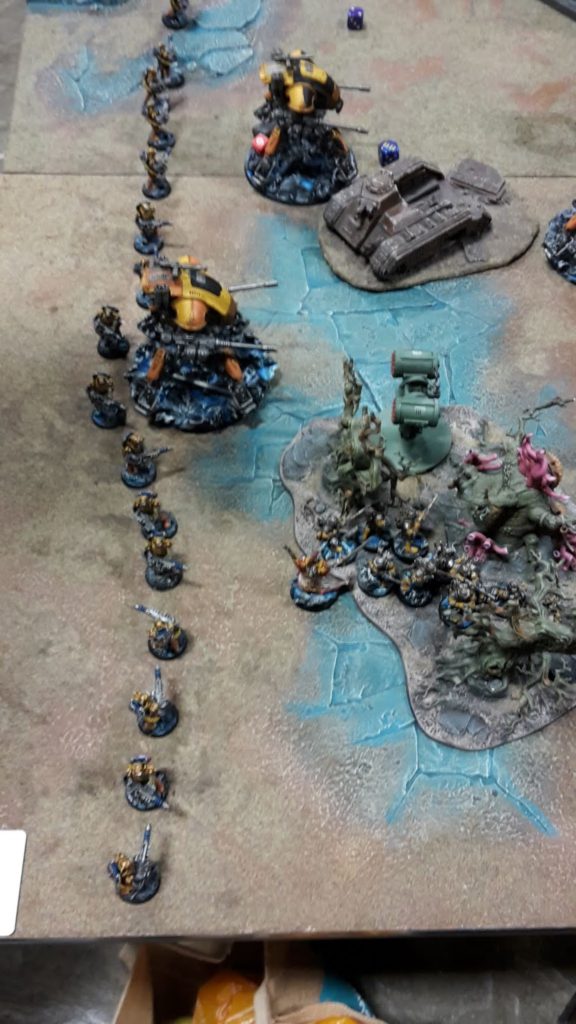 Warhammer World GT: Battle Report 1- Deathwatch/AM vs AM/Adeptus ...