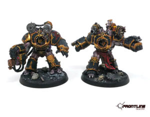 Completed Commission: Chaos Space Marines Obliterators