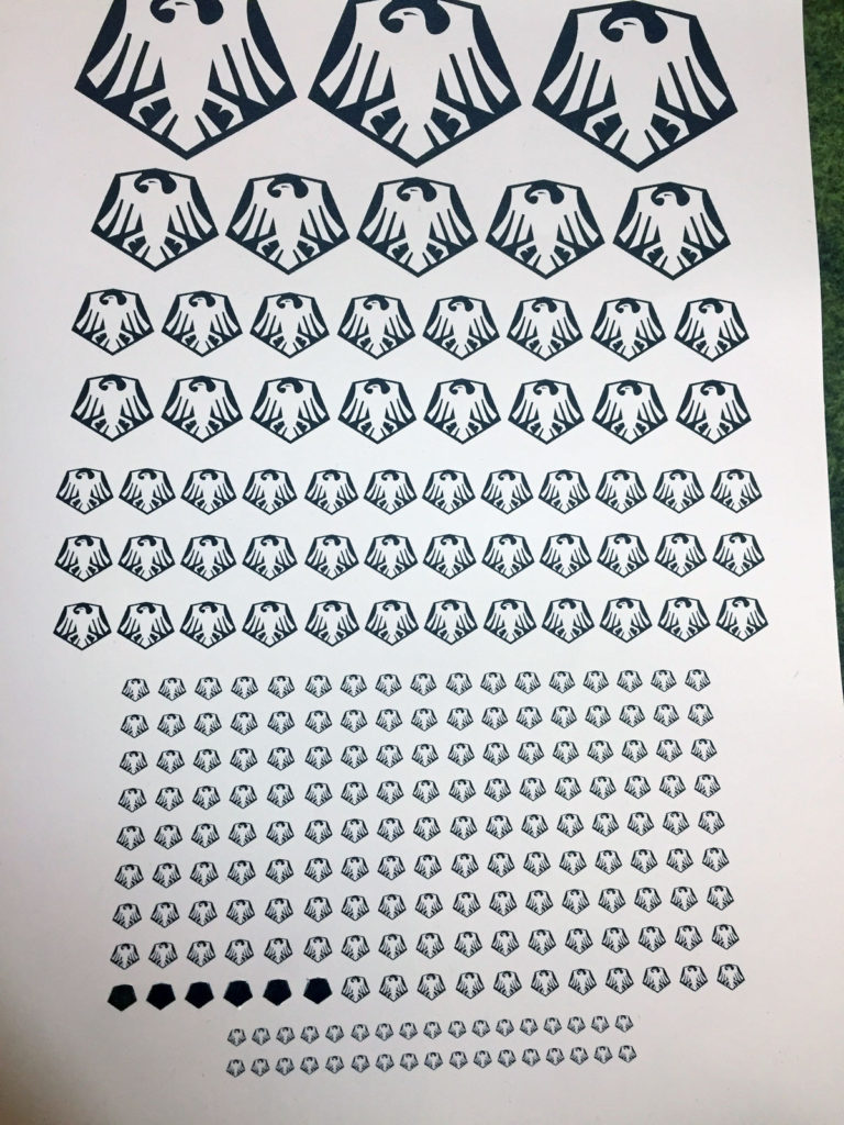 Imperial Heraldry Part 2: patterns & custom transfer decals