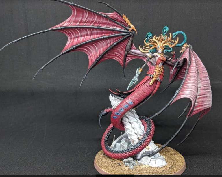 Completed Commissions: Morathi – The Shadow Queen