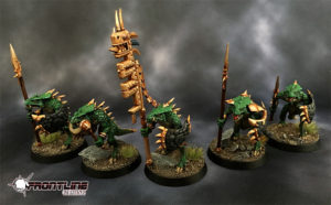 Completed Commission: AOS Seraphon