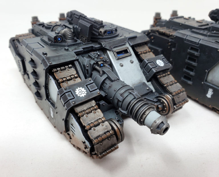 Completed Commission: Iron Hands Tanks - Frontline Gaming