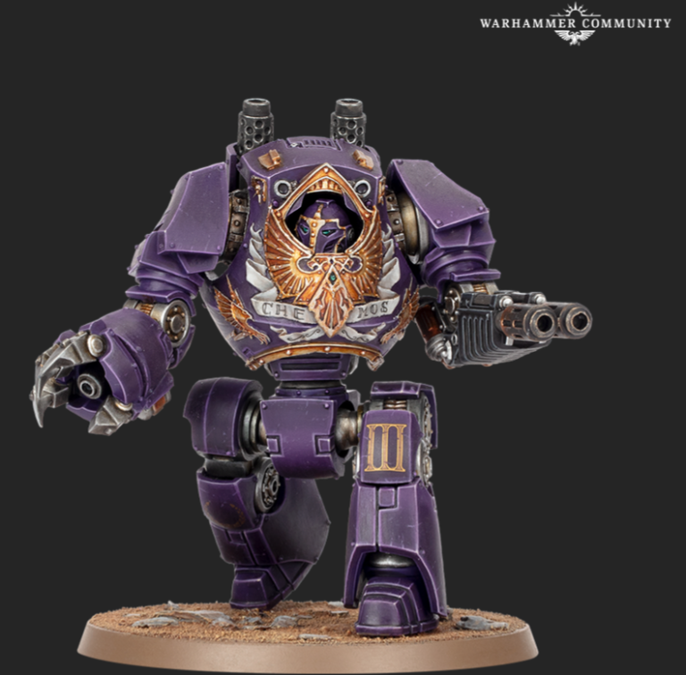 New! Contemptor Dreadnought Legion Upgrades Announced!