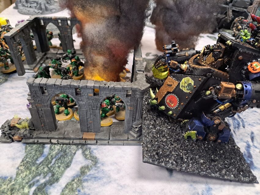 The Landing: Warhammer 40k 10th Ed. Apocalypse Battle Report