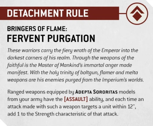 Sororitas Detachments Preview!