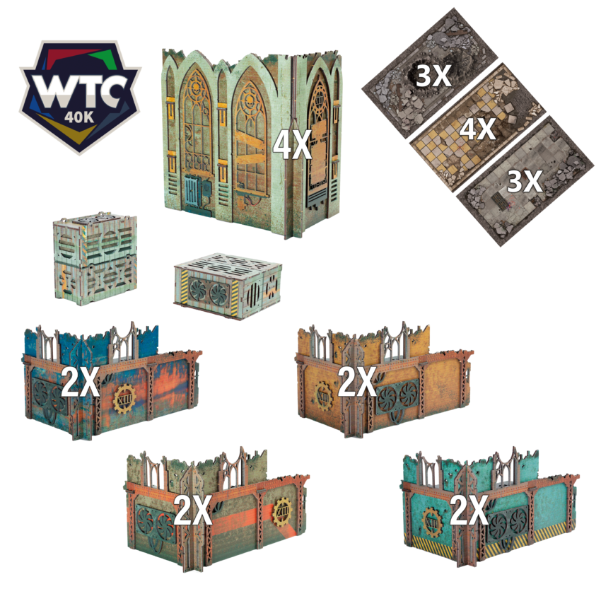NEW! WTC Terrain Set – Champions Sector