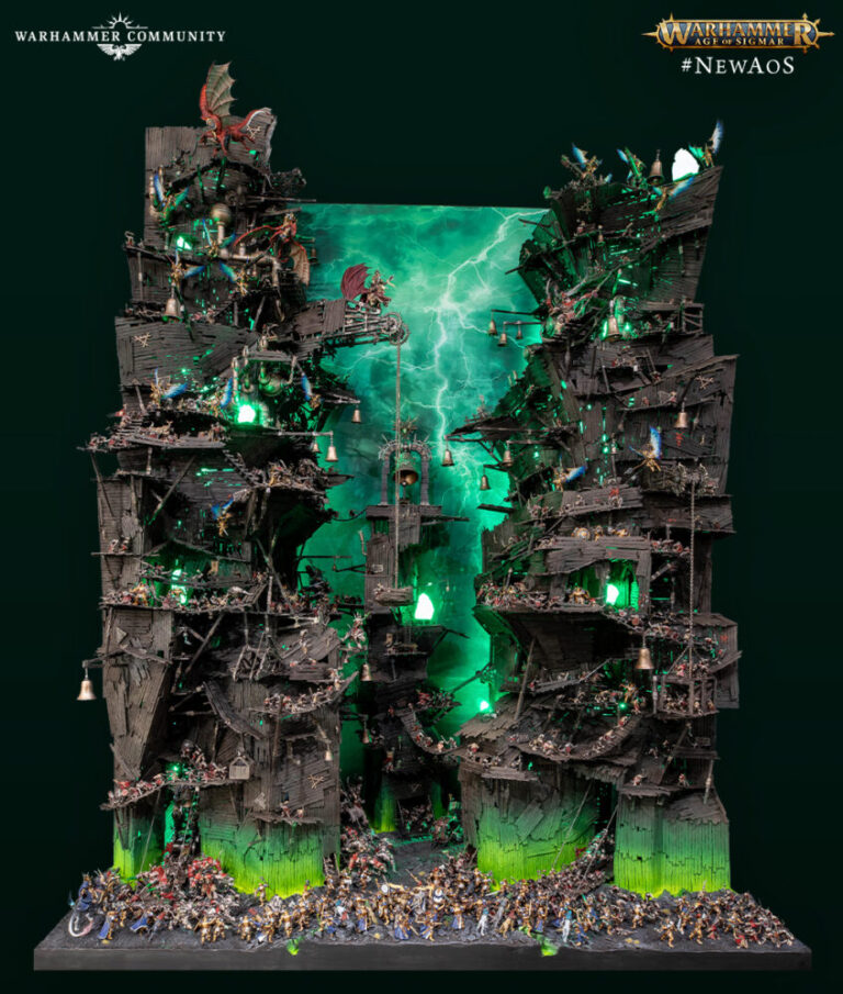 New Age of Sigmar Display At Warhammer World!