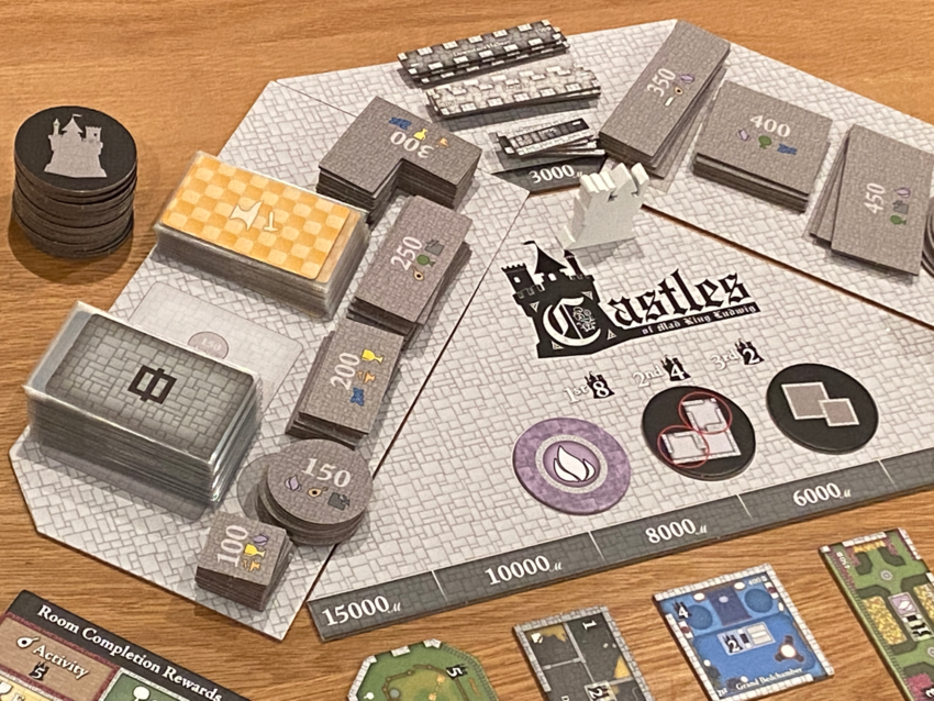 Board Game Review: Castles of Mad King Ludwig - Frontline Gaming