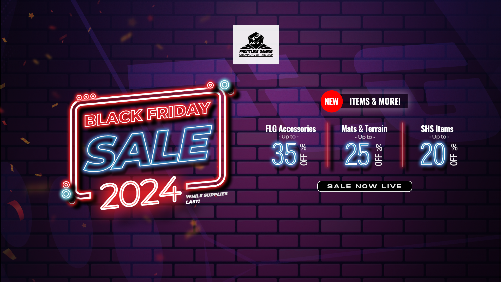 FLG Black Friday 2024 Sale is LIVE