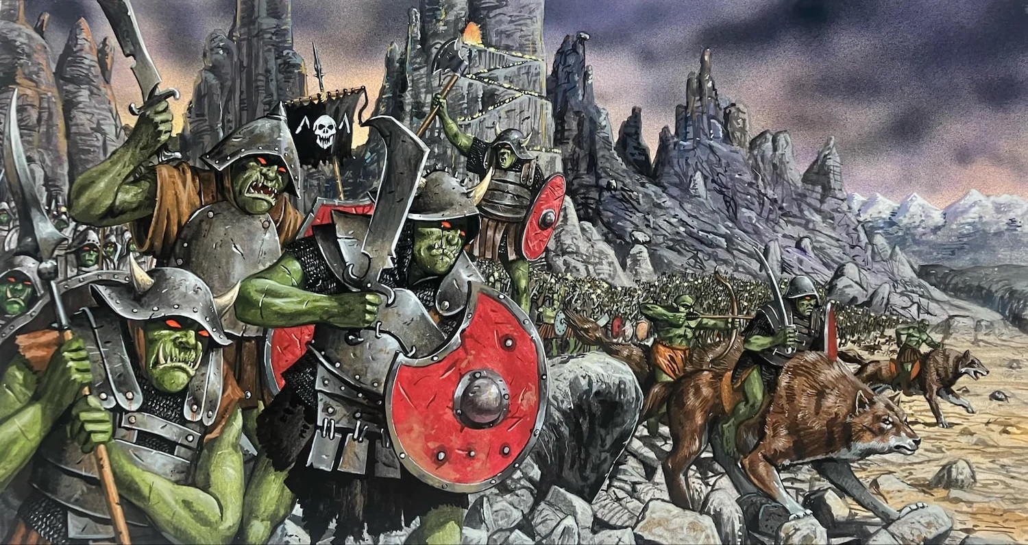 Grand Battle Scale Orcs Progress Report