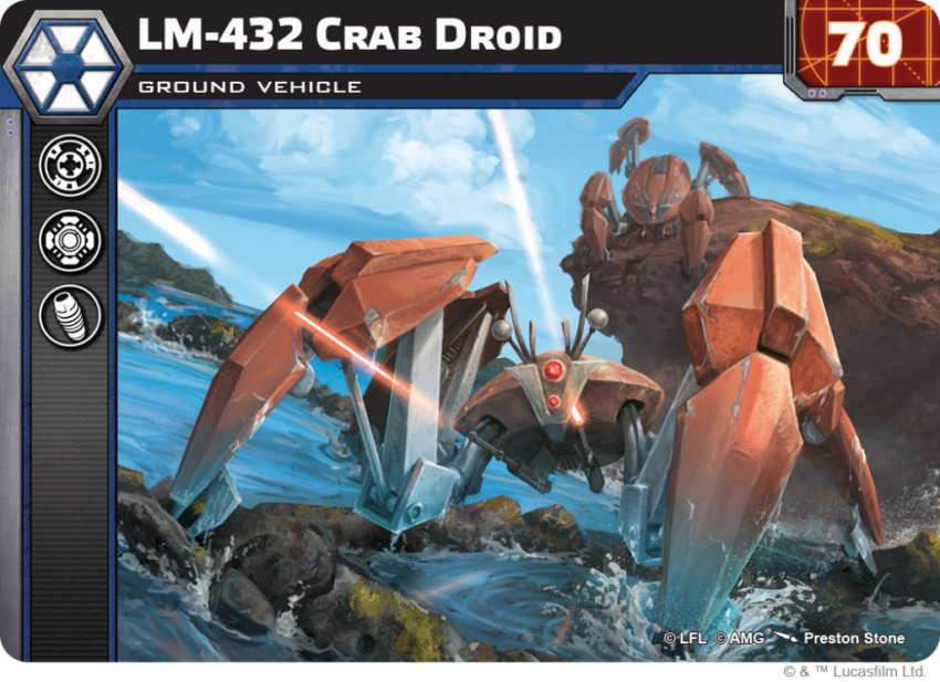 Star Wars Legion: LM-432 Crab Droids