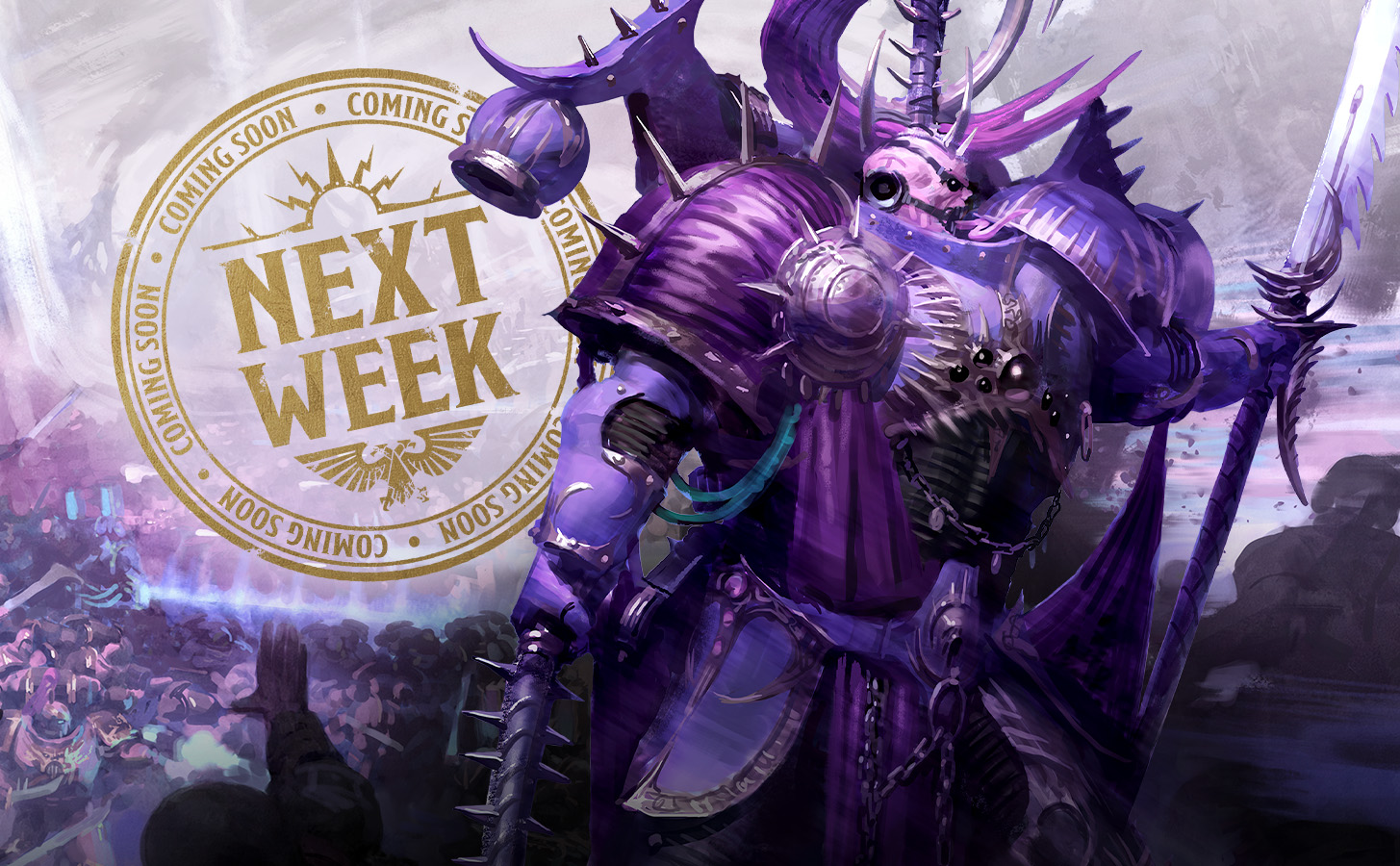 GW 3/1 Pre-Orders: Slaaneshmas Begins in March!