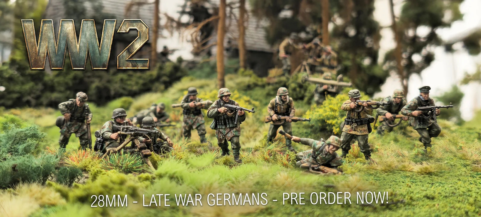 New 28mm Late War Germans from Victrix Limited