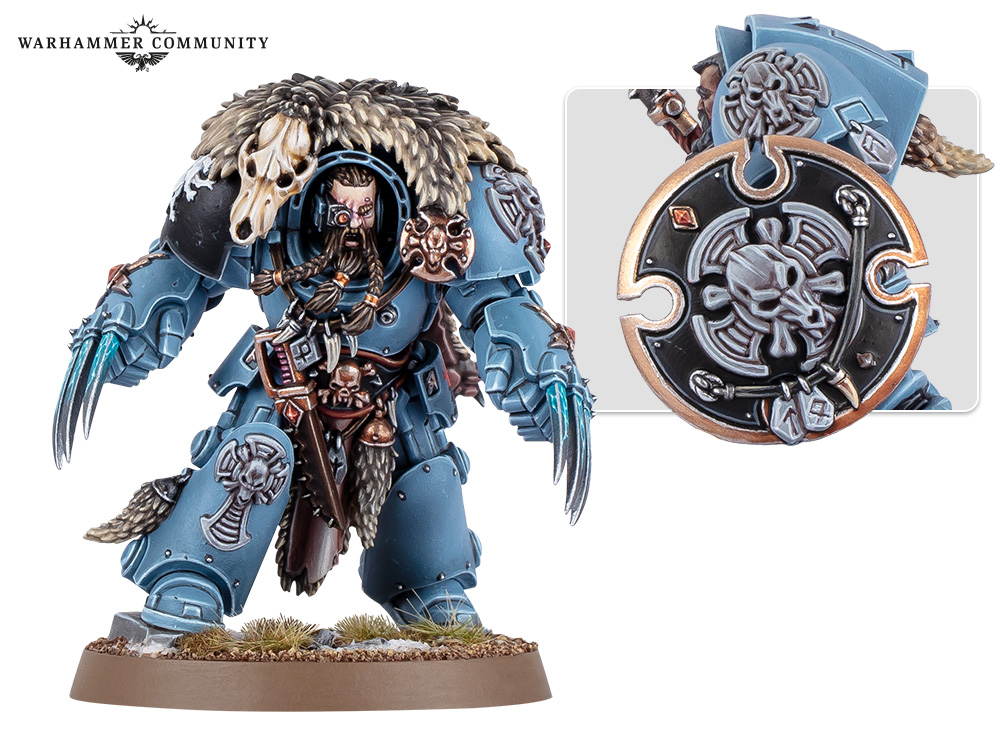 Space Wolves Reinforcements Incoming: Logan Grimnar, Arjac, Njal, and ...