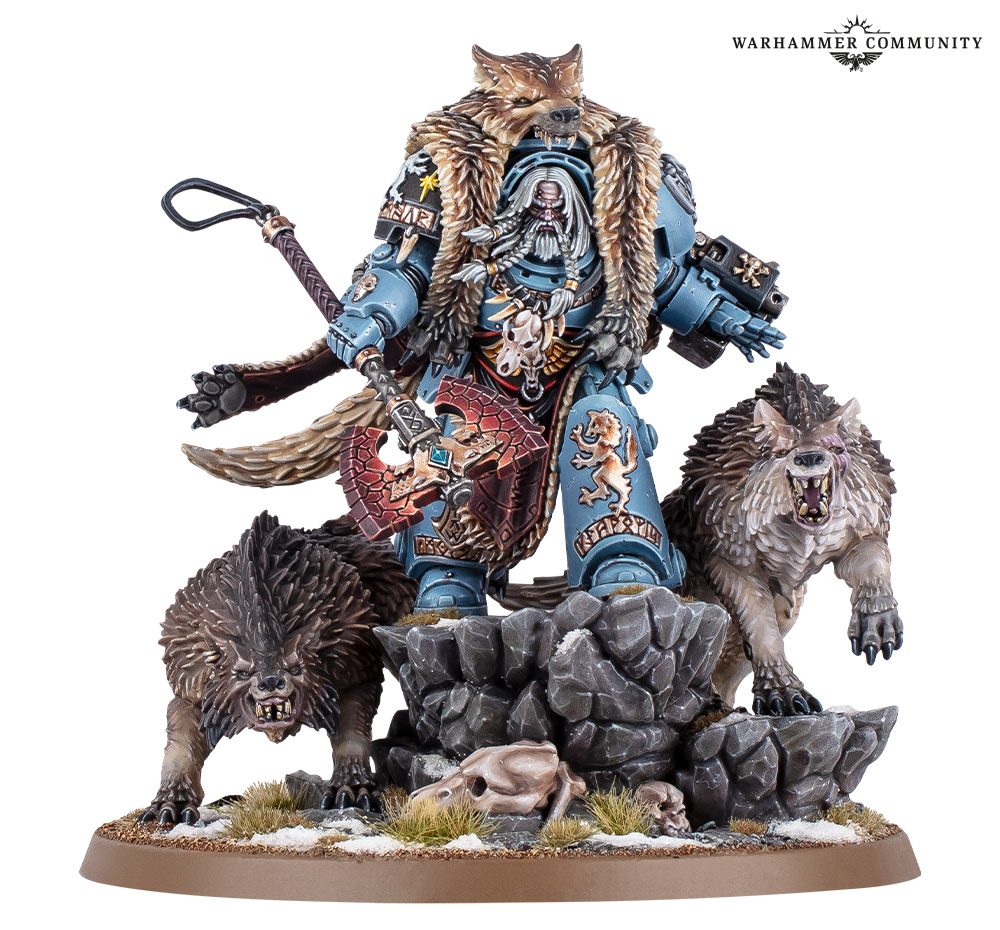 Space Wolves Reinforcements Incoming: Logan Grimnar, Arjac, Njal, and ...