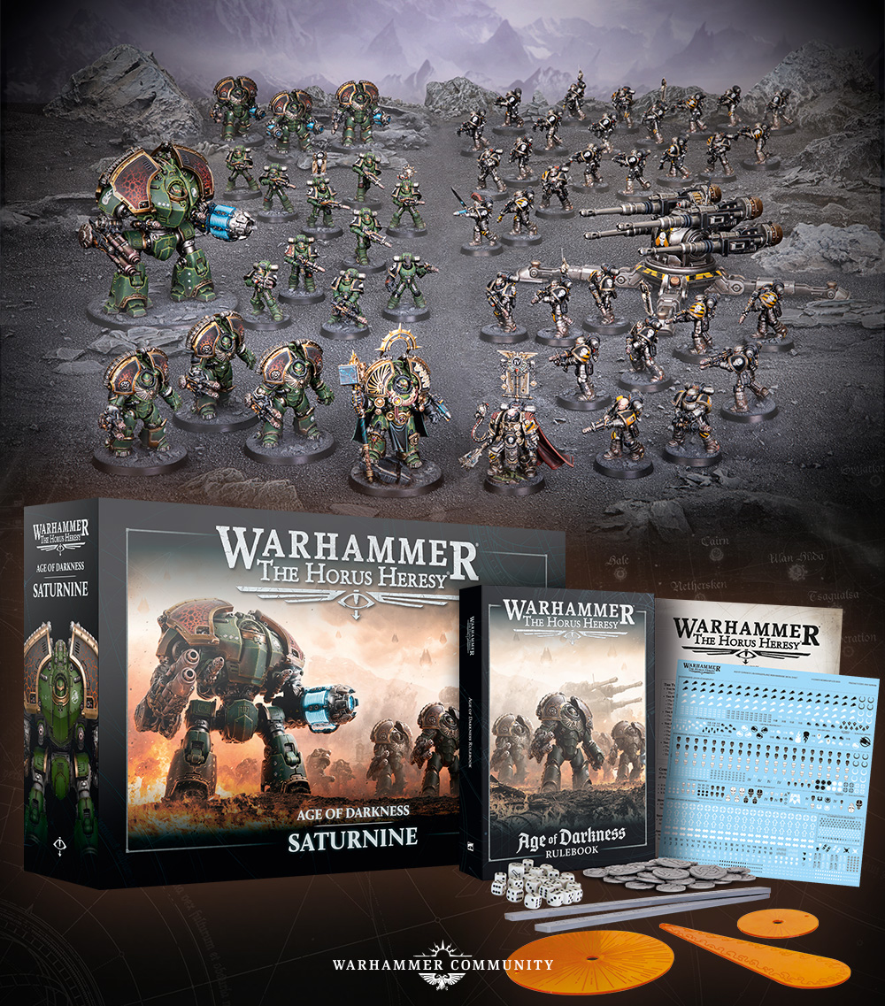 Saturnine Unboxed: Everything Inside the New Age of Darkness Set