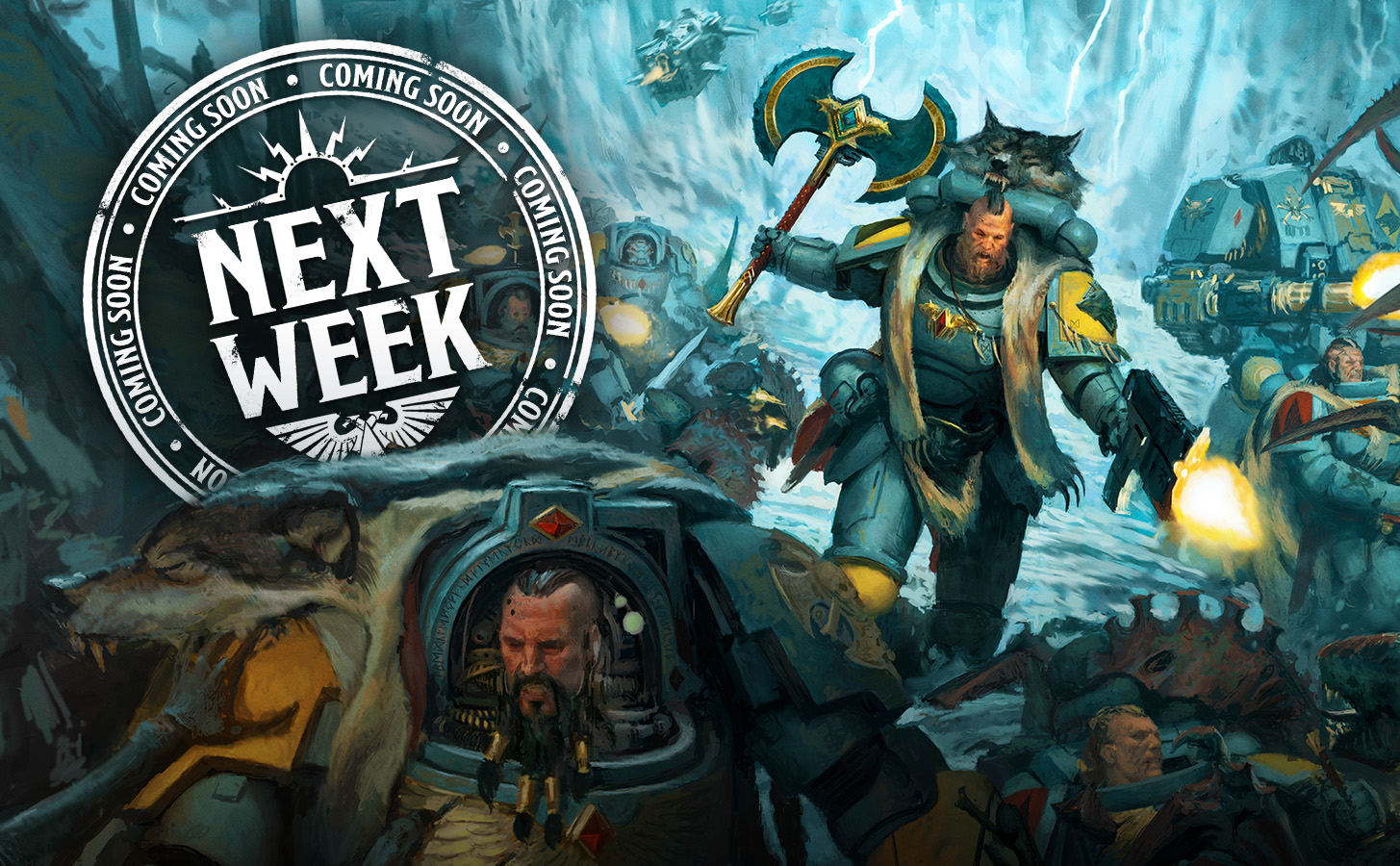GW 5/24 Pre-Orders: New Space Wolves Army Set, Missions & More