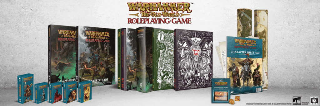 Warhammer: The Old World Roleplaying Game Pre: Order is Live – Books, Dice, Maps, and More!