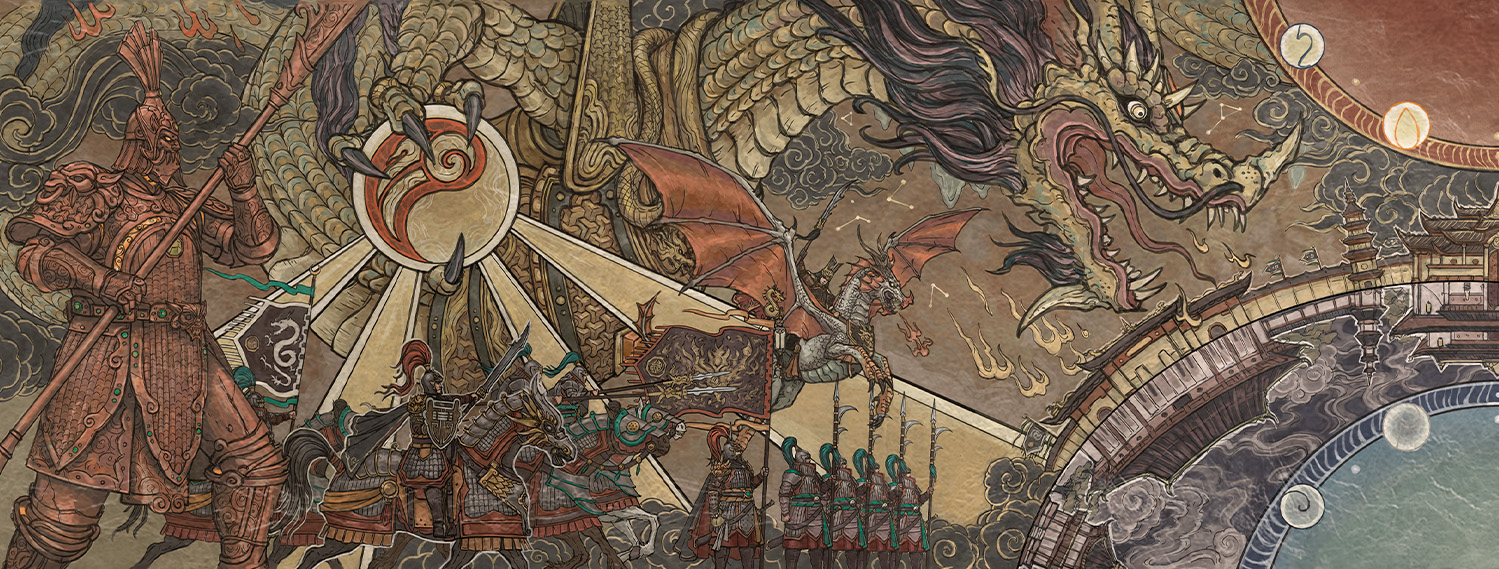 Grand Cathay: The Art, Lore, and Transfer Sheet Preview