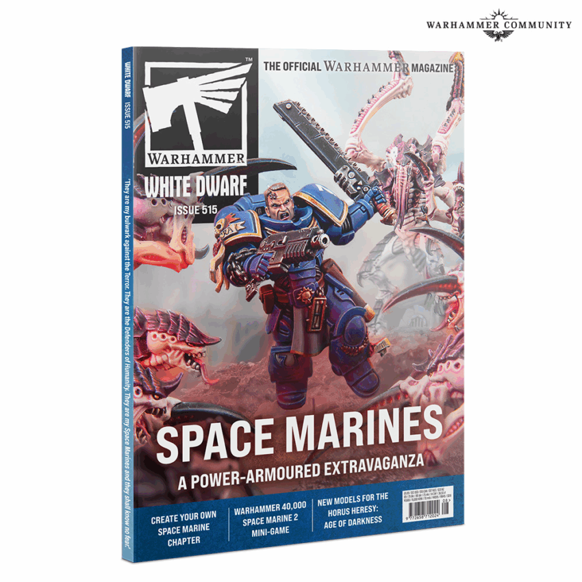 White Dwarf 515 Preview: Space Marine Lore, Dreadnoughts, Custom Chapters, and More