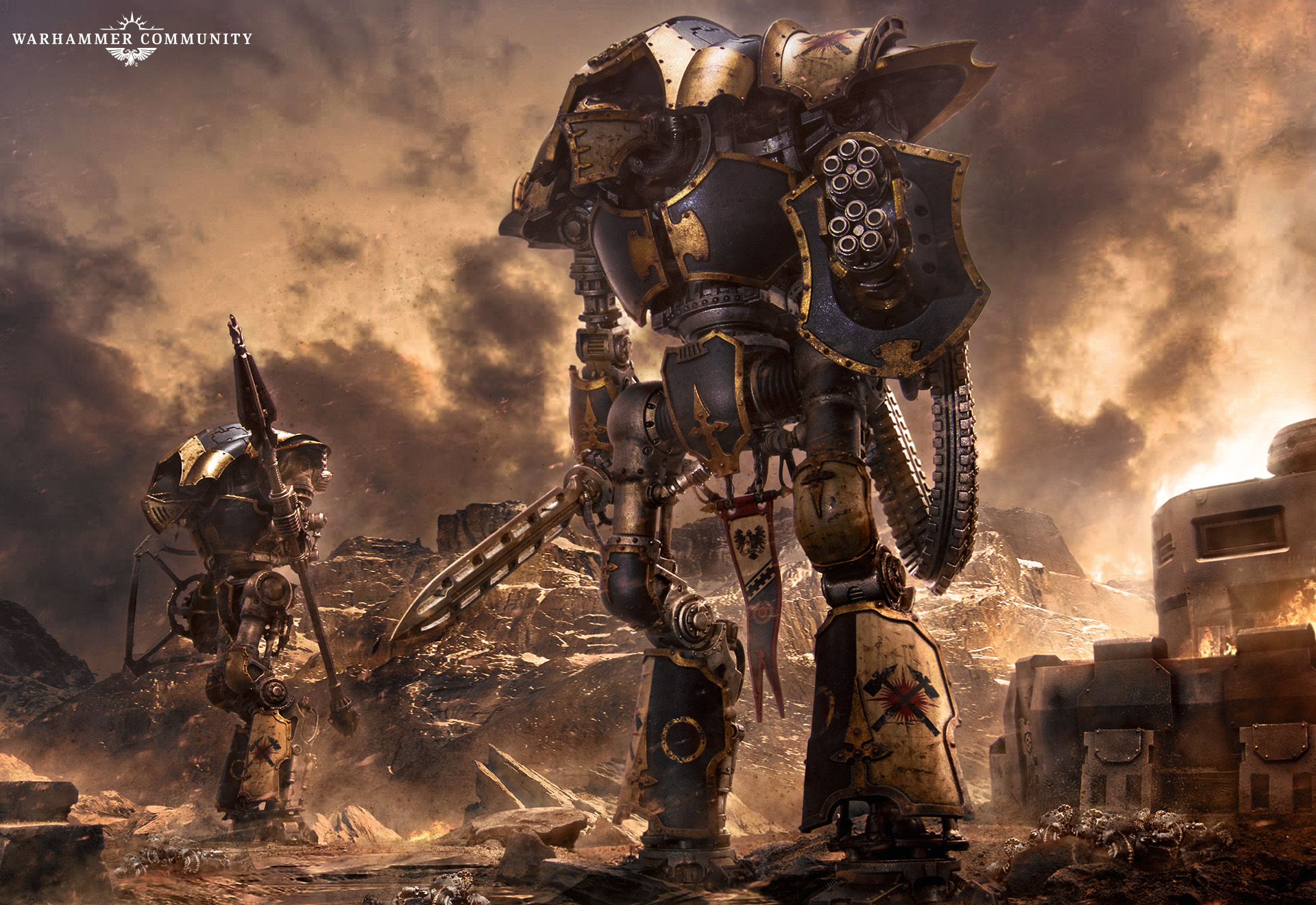 March of Iron: A Veteran’s Look at Questoris Knights in the New Horus ...