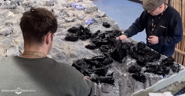 Inside the Creation of the Isstvan V Dropsite Massacre Diorama