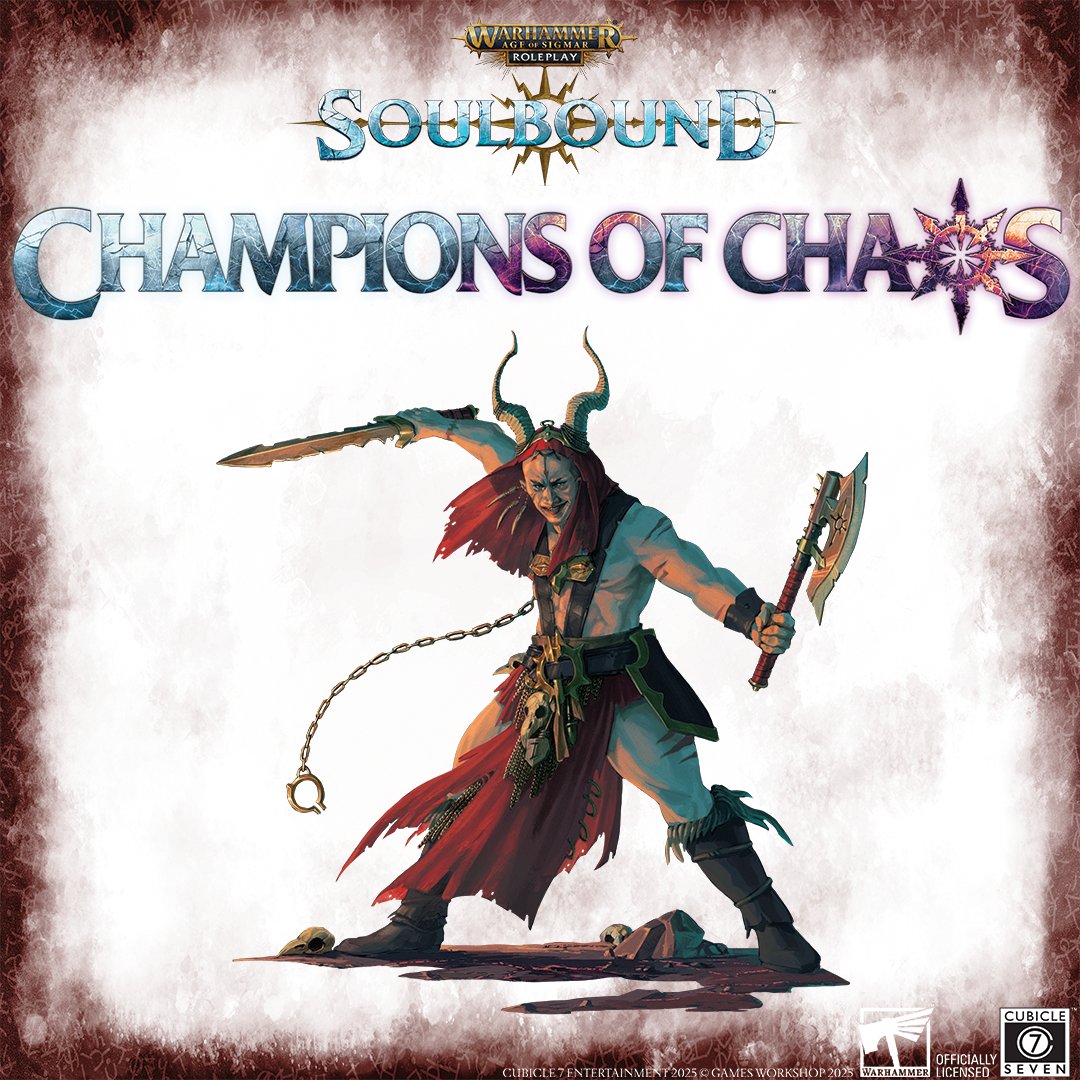 Soulbound AoS RPG: Champions of Chaos Pre Orders are Live!
