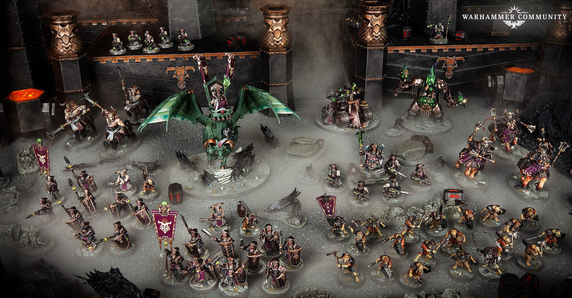 The Return of the Helsmiths of Hashut: Crafting Chaos Dwarfs for Age of ...