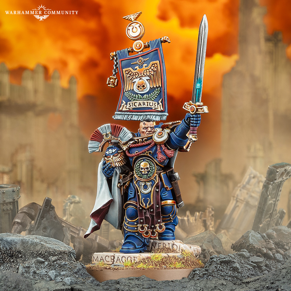 Ultramarines Ascendant: New Marneus Calgar, Cato Sicarius, and Victrix ...