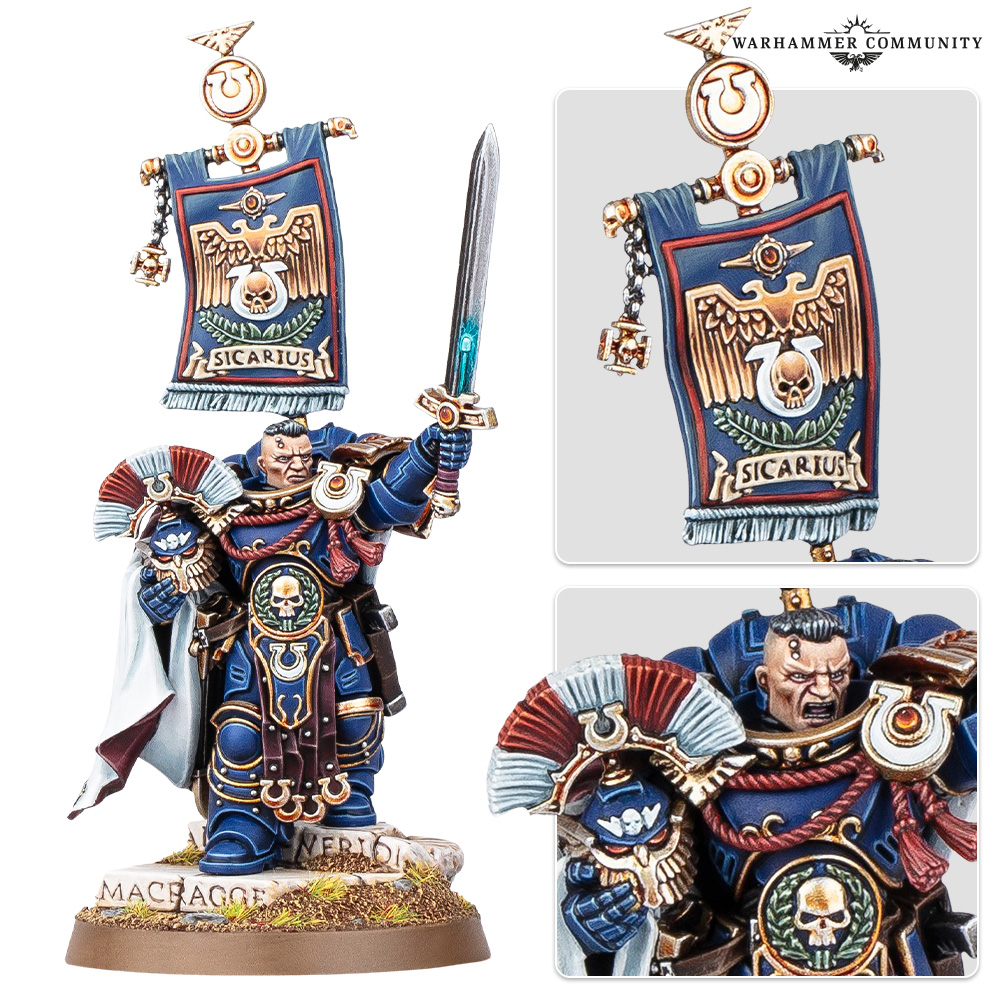 Ultramarines Ascendant: New Marneus Calgar, Cato Sicarius, and Victrix ...