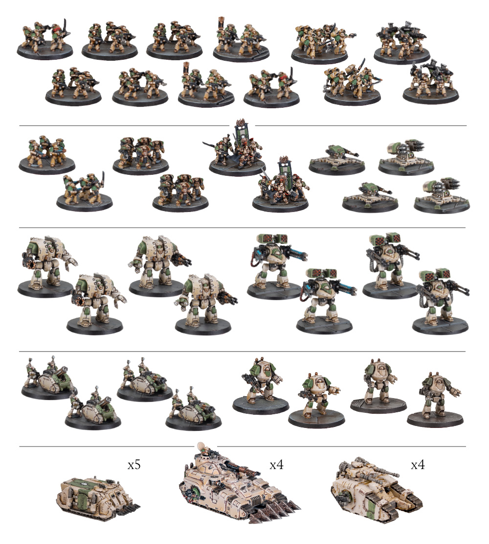 Epic-Scale Reinforcements: Legions Imperialis Combat Forces Land With ...