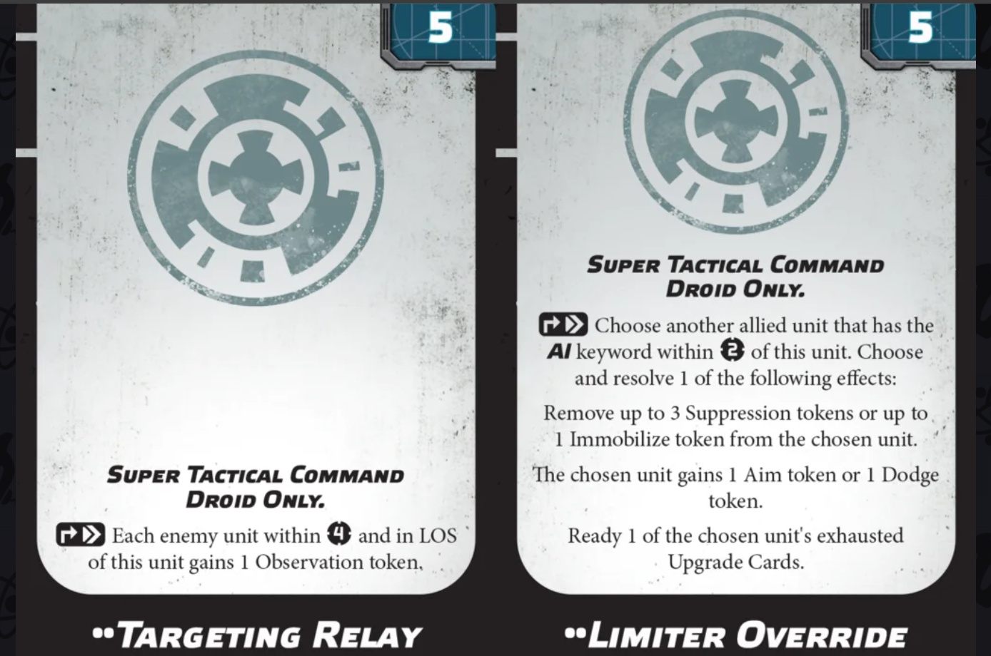 Super Tactical Droids Bring Custom Crunch to Star Wars Legion