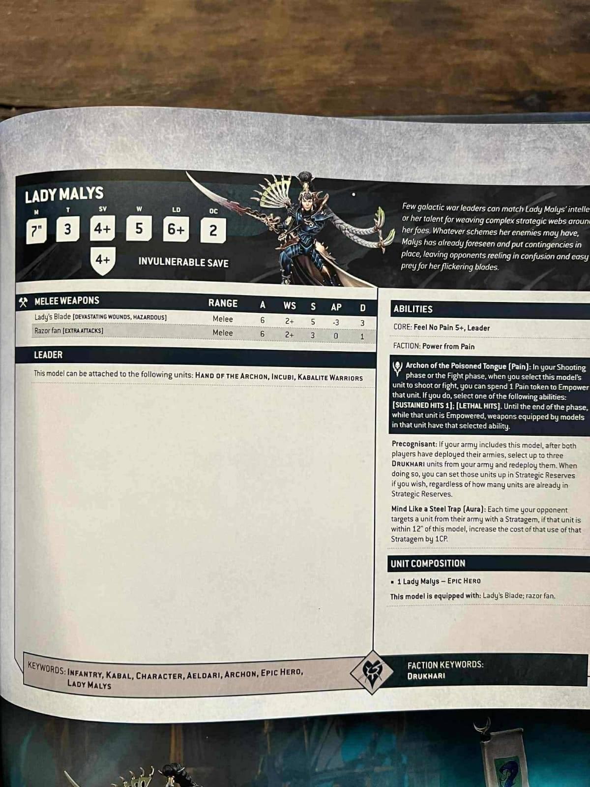 Drukhari Codex Leaks!