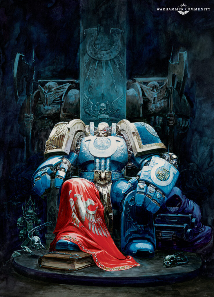 Marneus Calgar Returns in the Armour of Antilochus