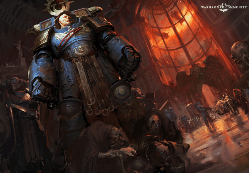 Marneus Calgar Returns in the Armour of Antilochus