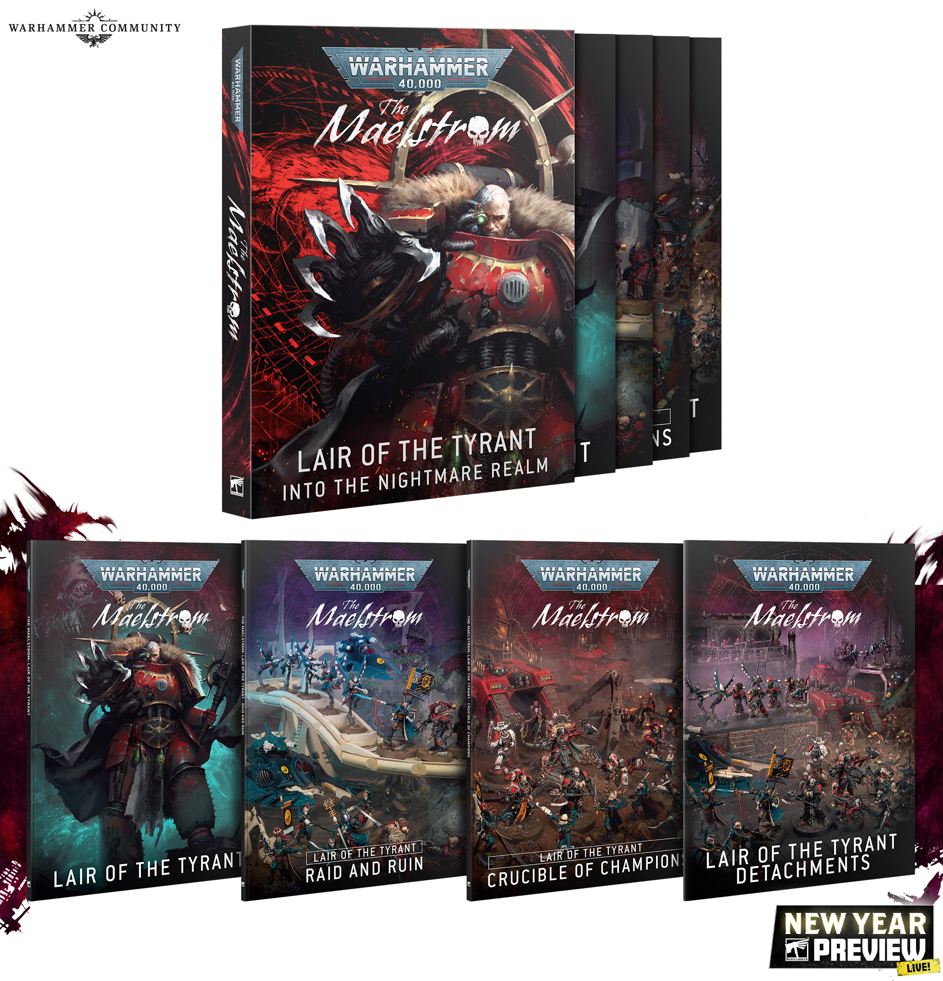 The Maelstrom: Lair of the Tyrant Turns Warhammer 40,000 Into a Full ...