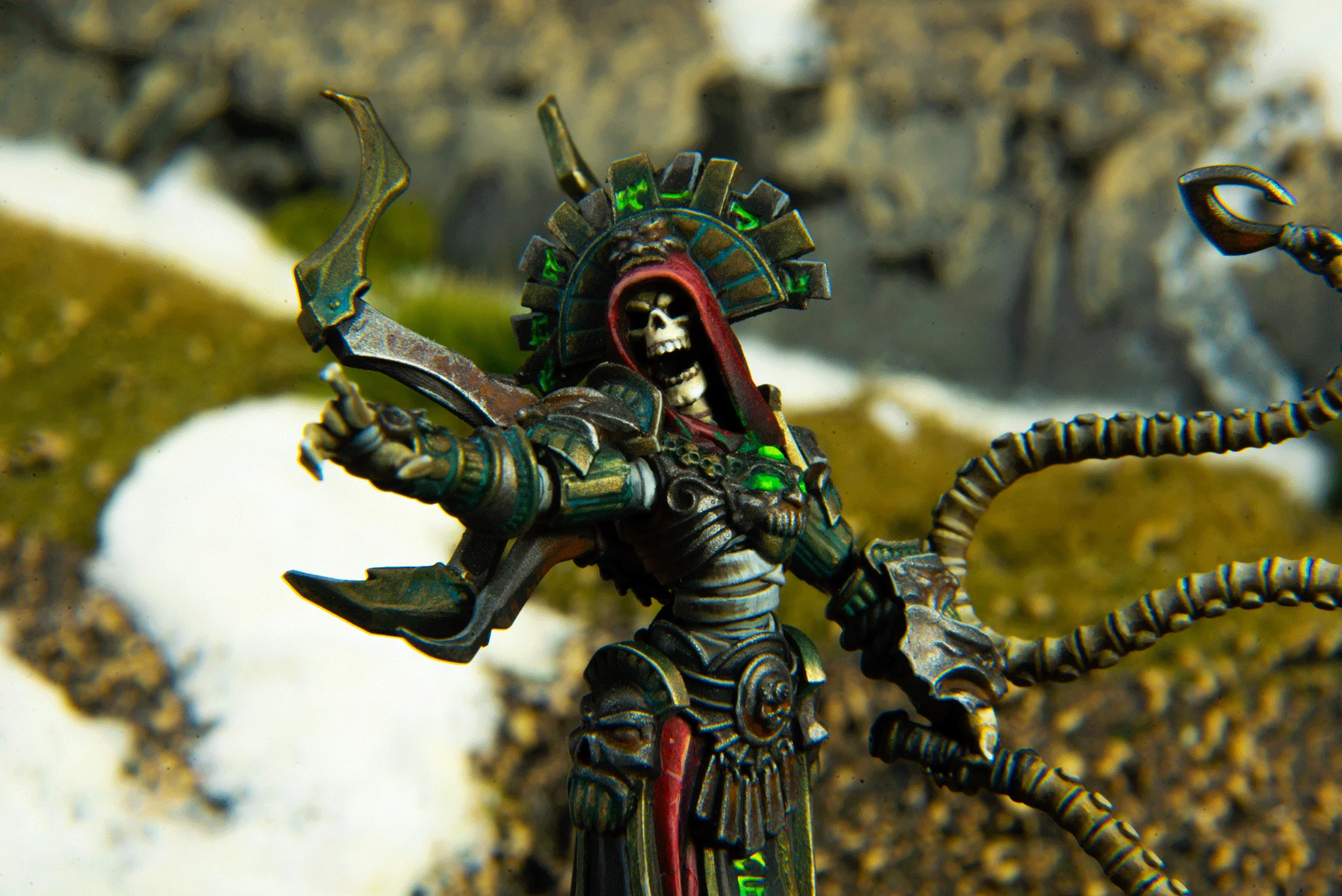 Warmachine Fane of Nyrro Final Hunt Rules: Lanyssa and Flank Chains ...