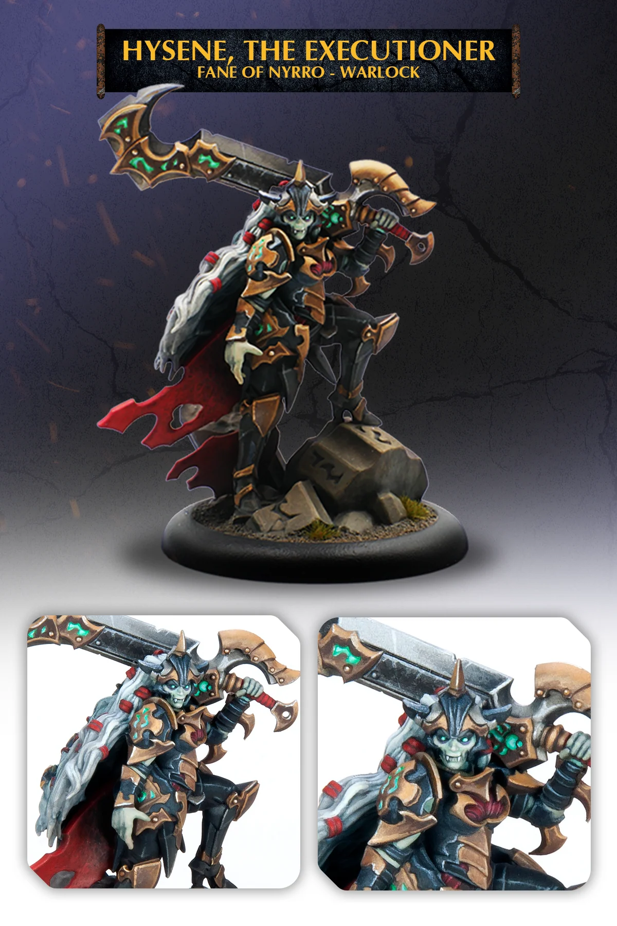Warmachine Fane of Nyrro Final Hunt Rules: Lanyssa and Flank Chains ...